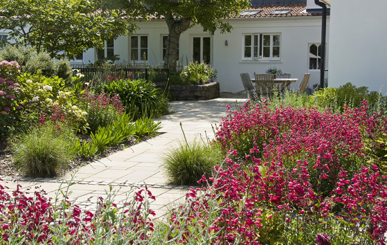Peach House, Beach House - Acres Wild Country Garden Designers
